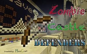 Zombie Castle Defense Minecraft Map