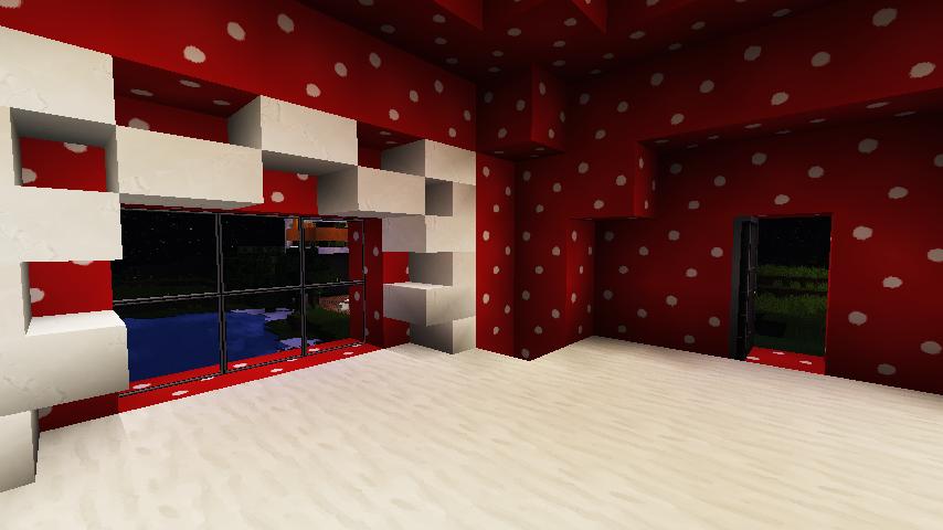 Spore ( an inspirational mushroom house) Minecraft Map