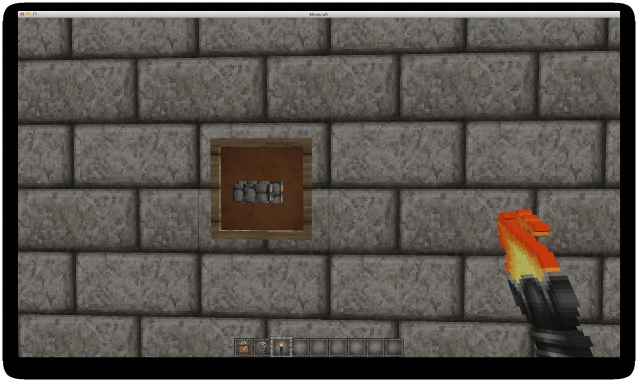 Make your torches look like this Minecraft Map