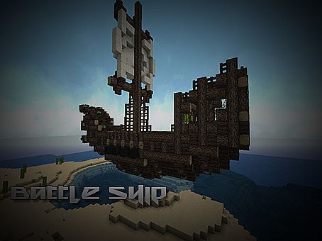Battle Ship Minecraft Map