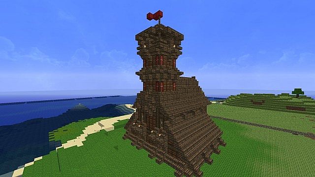 Towerhouse Minecraft Map