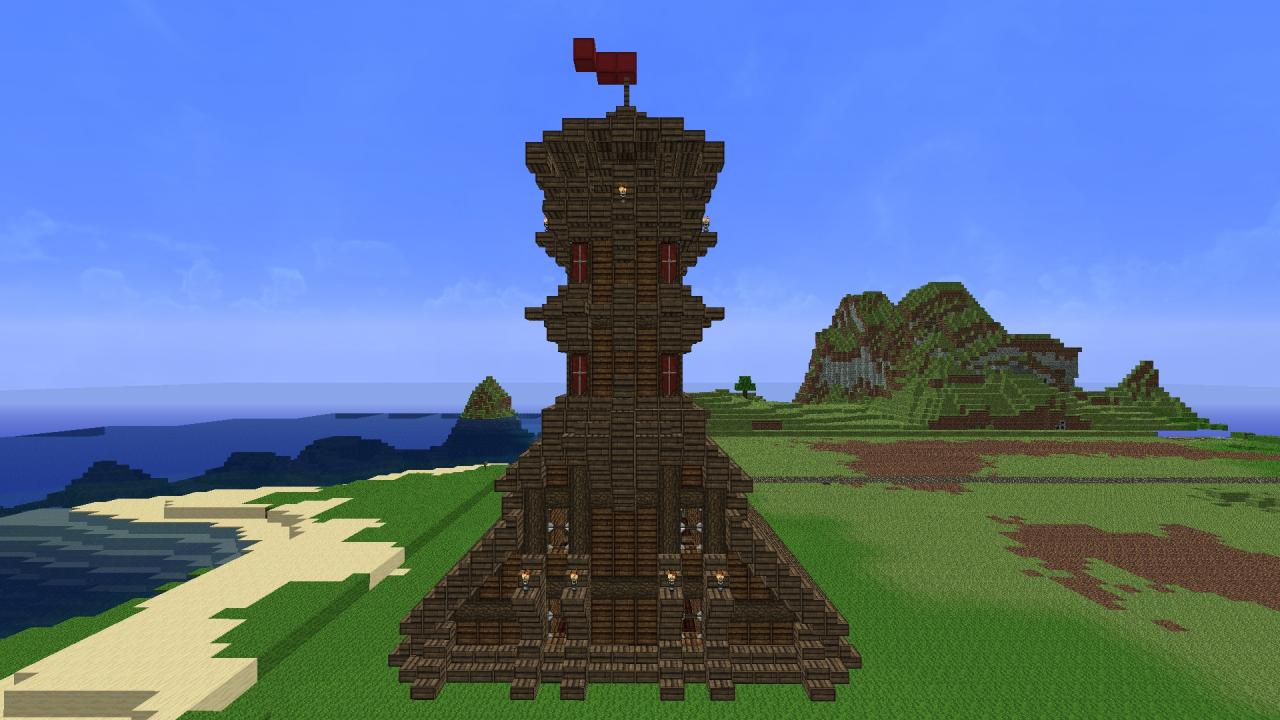 Towerhouse Minecraft Map