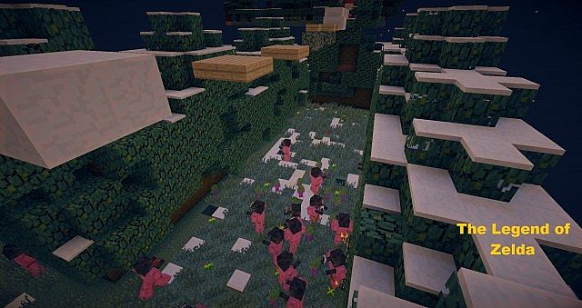 The Legend of Zelda Minecraft Map