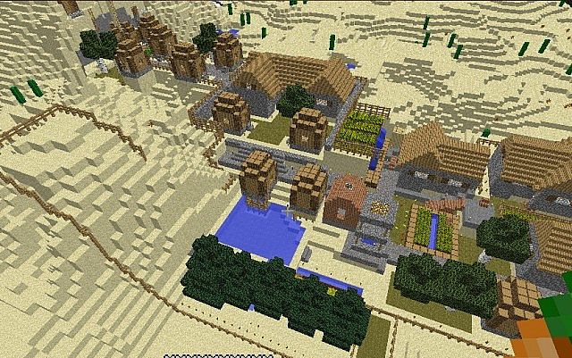 Sand Village XoL Minecraft Map