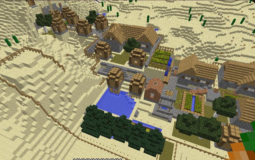 Sand Village XoL Minecraft Map