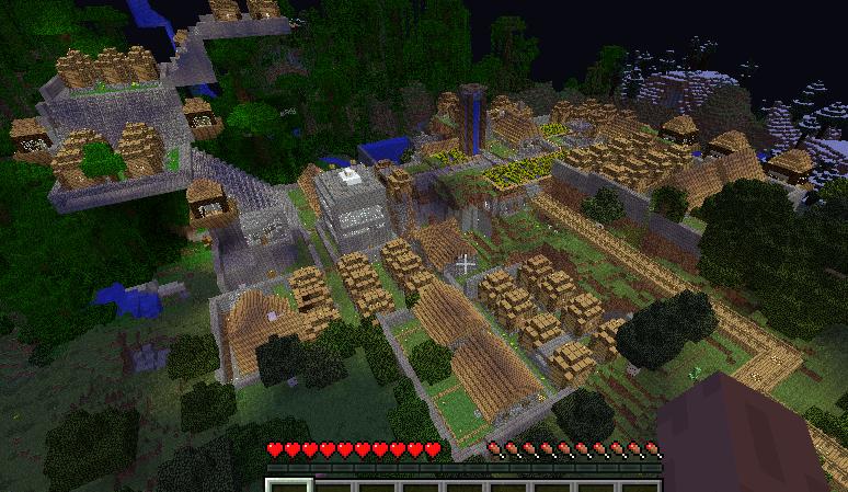 Massive Village XoL Minecraft Map