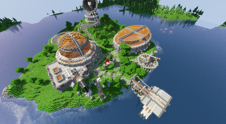 Atllas Corporation - Research Facility N°23 Minecraft Map