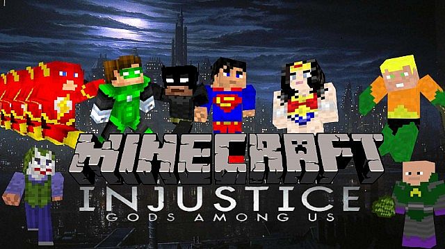Injustice: Gods Among Us Minecraft PVP Map Minecraft Map