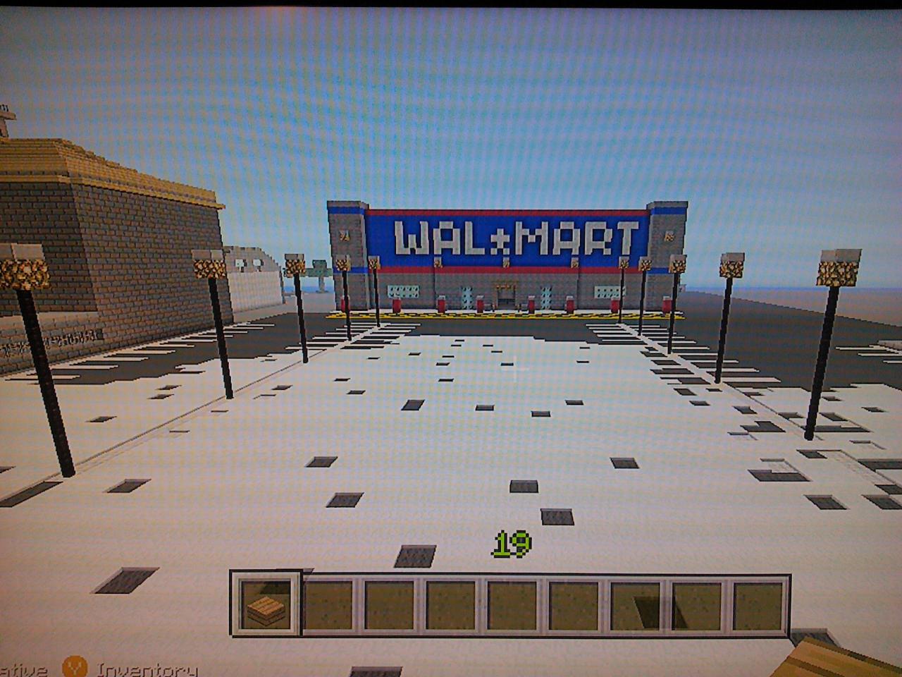 Walmart Minecraft Map