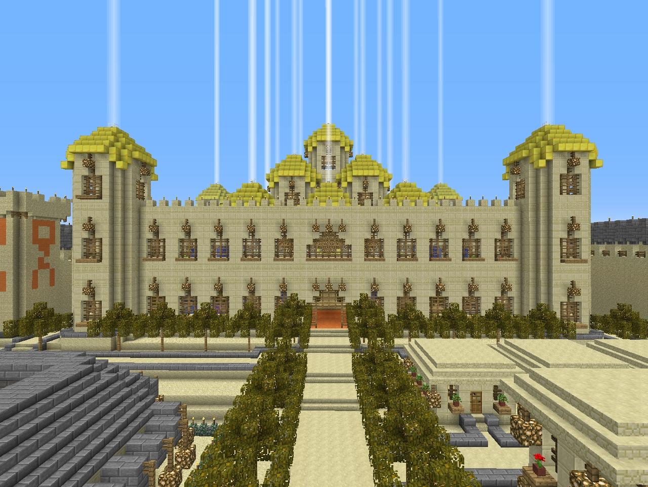 Desert Paradise Castle Minecraft Map