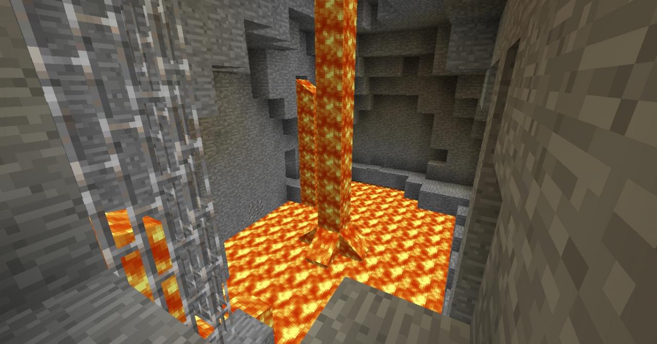 Volcano Dungeon Minecraft Map