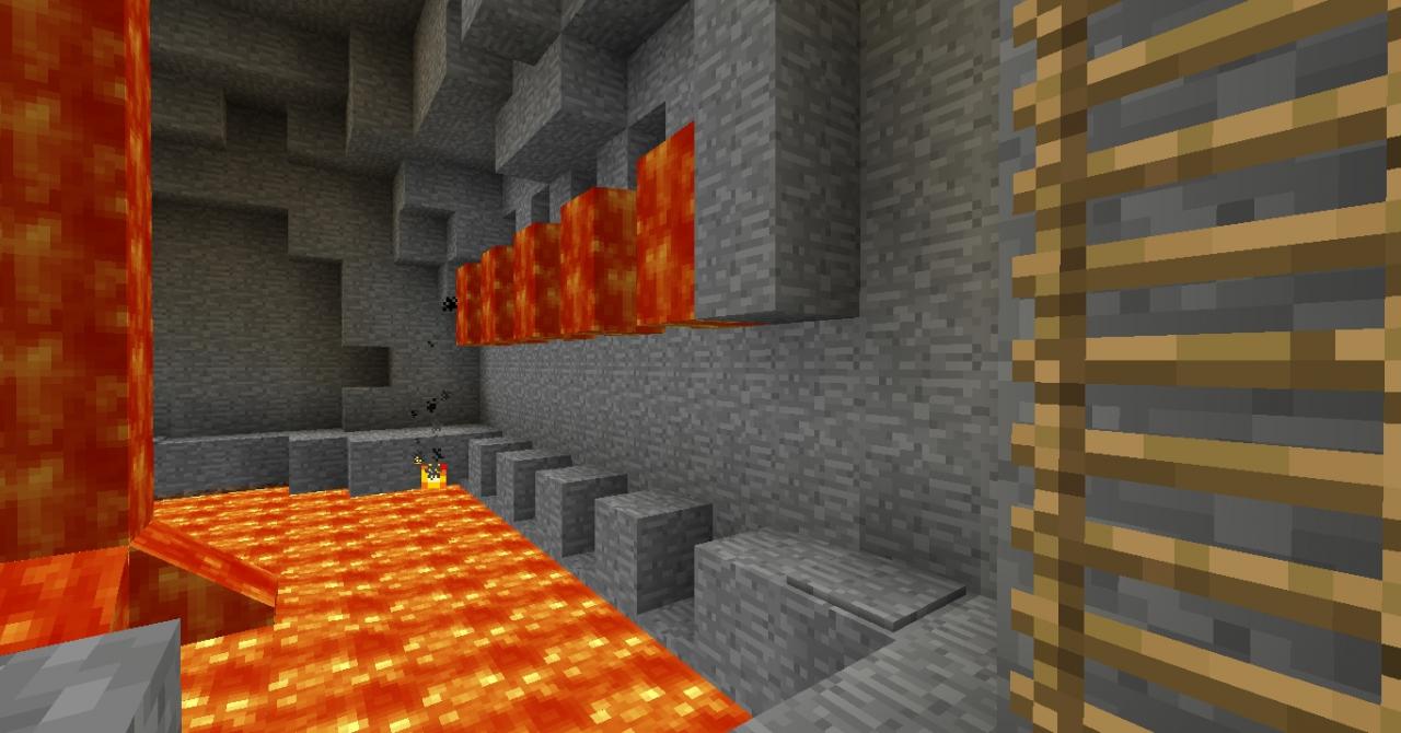 Volcano Dungeon Minecraft Map