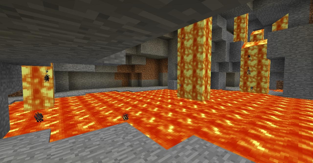 Volcano Dungeon Minecraft Map