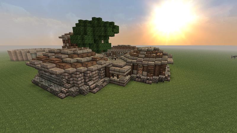 Small Compound Minecraft Map