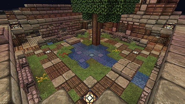 Small Compound Minecraft Map