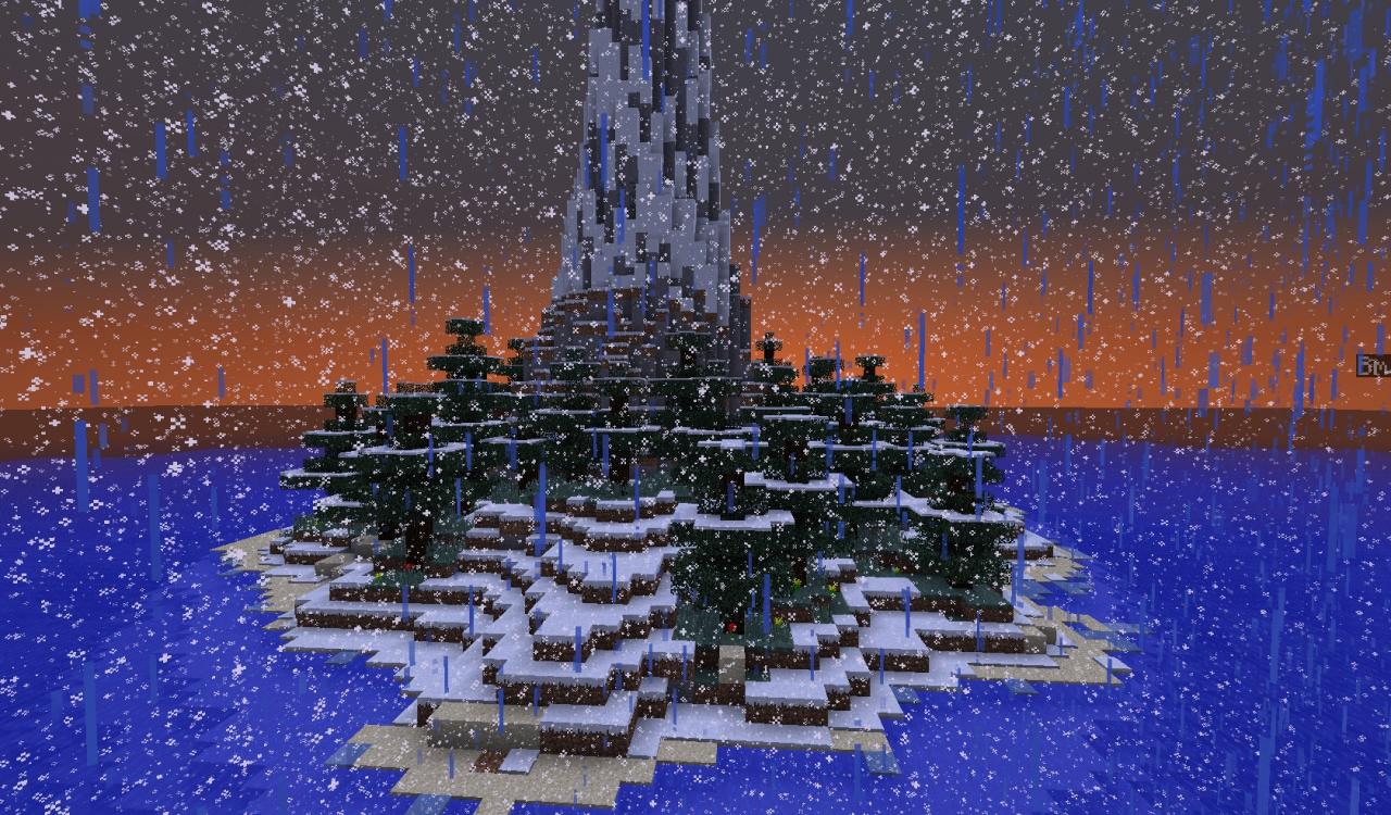 Icy island Minecraft Project