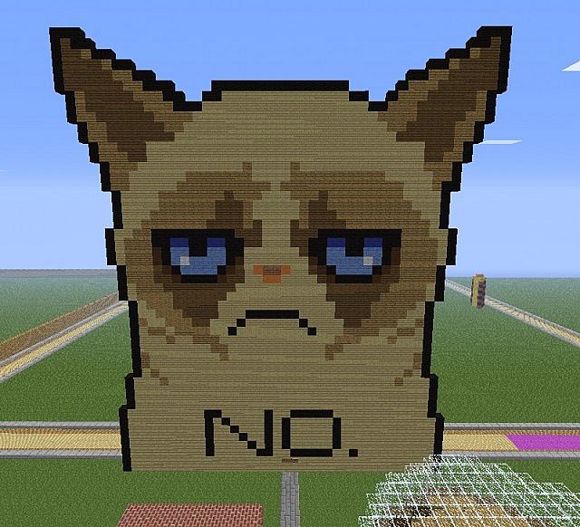 Grumpy Cat Minecraft Map