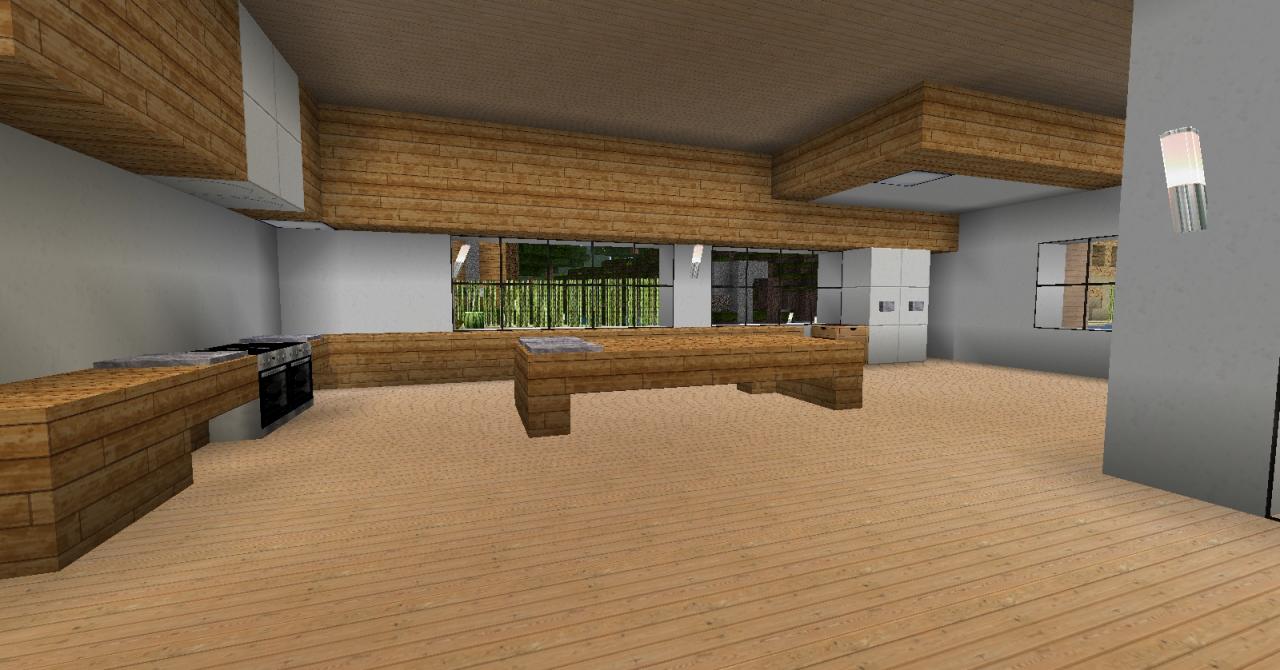 Modern Home [Survival Built] Minecraft Map