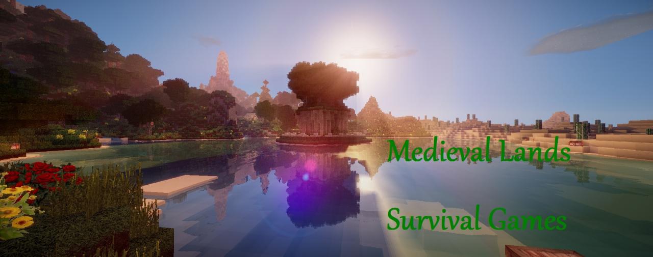 Medieval lands survival games. Minecraft Map