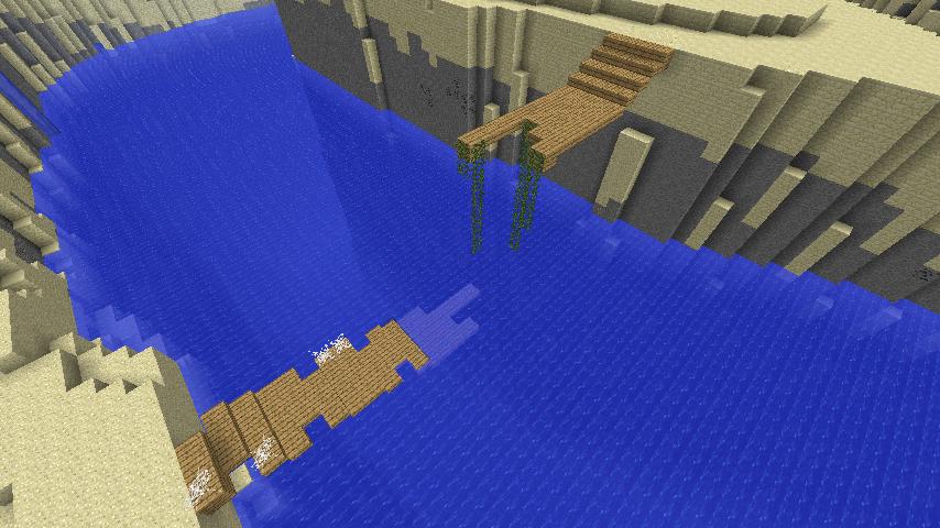 Sandy Mountains Survival Games Map by v-texture and BMCBG Minecraft Map