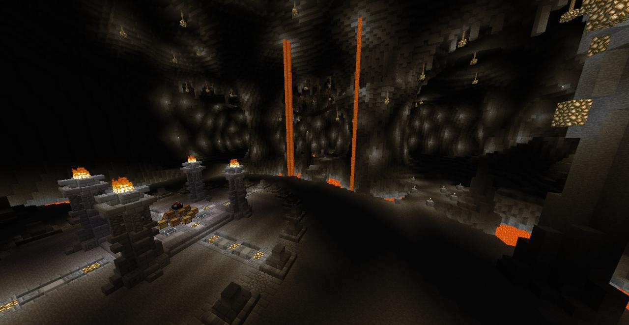Cave Survival Games Minecraft Map