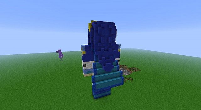 Statue of Lucina (Fire Emblem Awakening) Minecraft Map
