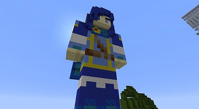 Statue of Lucina (Fire Emblem Awakening) Minecraft Map