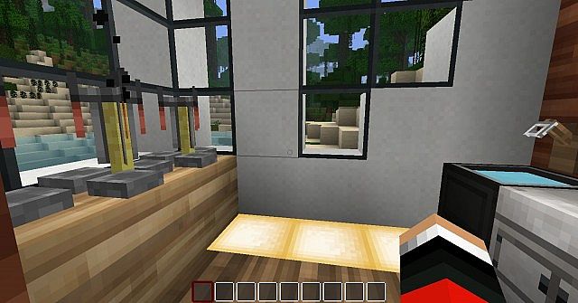 RAVE- A Modern House Minecraft Map