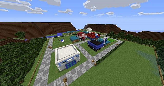 Cerulean City Minecraft Map