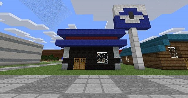 Cerulean City Minecraft Map