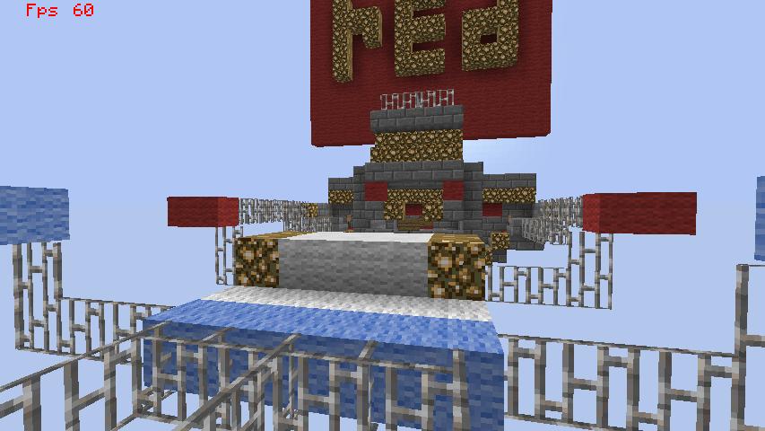 The fight map Minecraft Map