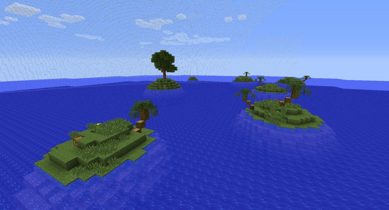 archipelago survival map Minecraft Map