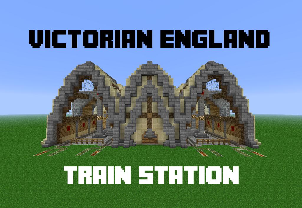 Victorian Train Station Minecraft Map