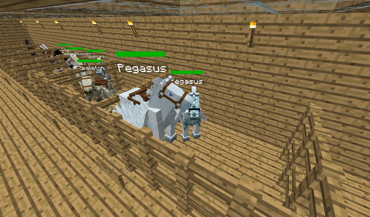 Mo'Creatures all Horses! Minecraft Map