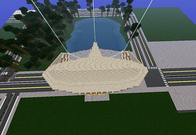 Laku Alboko- A Modern amphitheatre By EMS49 Minecraft Map