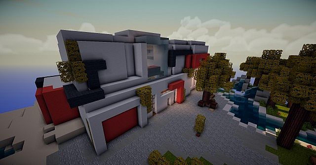 Adobe Modern Home Minecraft Map