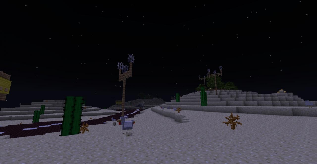 Sandy Mountains Survival Games Map by v-texture and BMCBG Minecraft Map