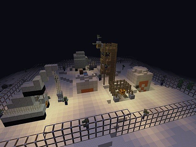 Excavation: A Zombee Survival Map Minecraft Map