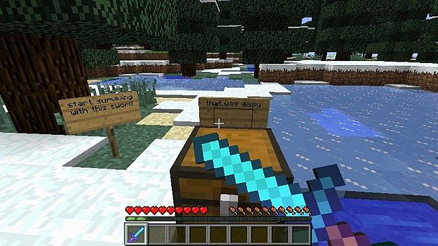 the ultimate sword Minecraft Map