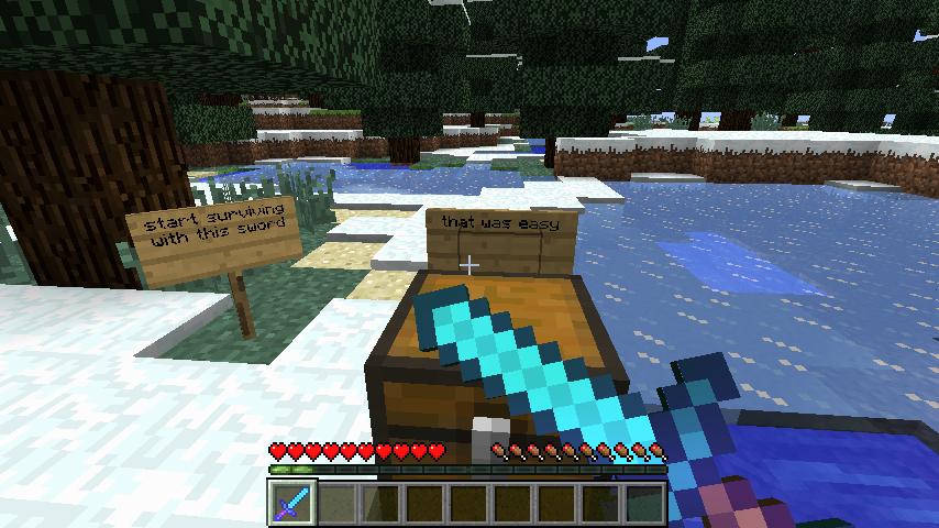 the ultimate sword Minecraft Project