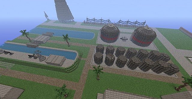 Nuclear power plant - perfect for Voltz and Tekkit! Minecraft Map