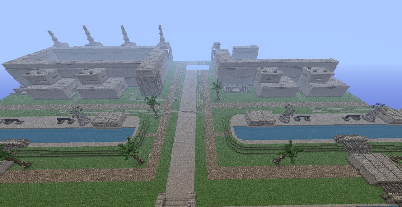 Nuclear power plant - perfect for Voltz and Tekkit! Minecraft Map