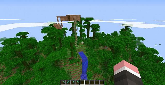 Tree house Minecraft Map