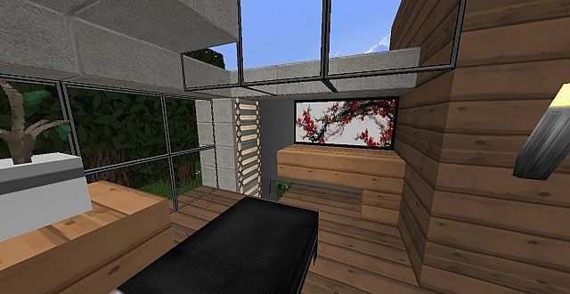 modern lot house 7x7 Minecraft Map
