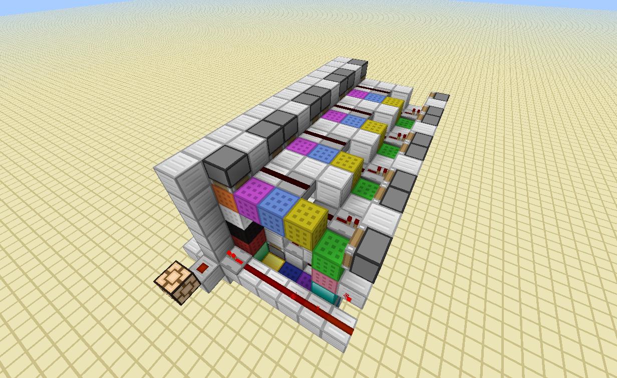 Color Combo Lock Minecraft Map