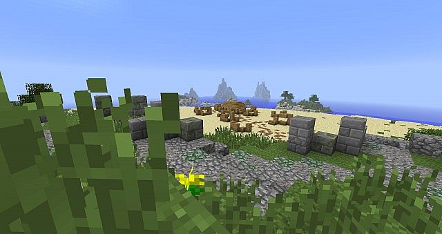 Hexagon Island Minecraft Map