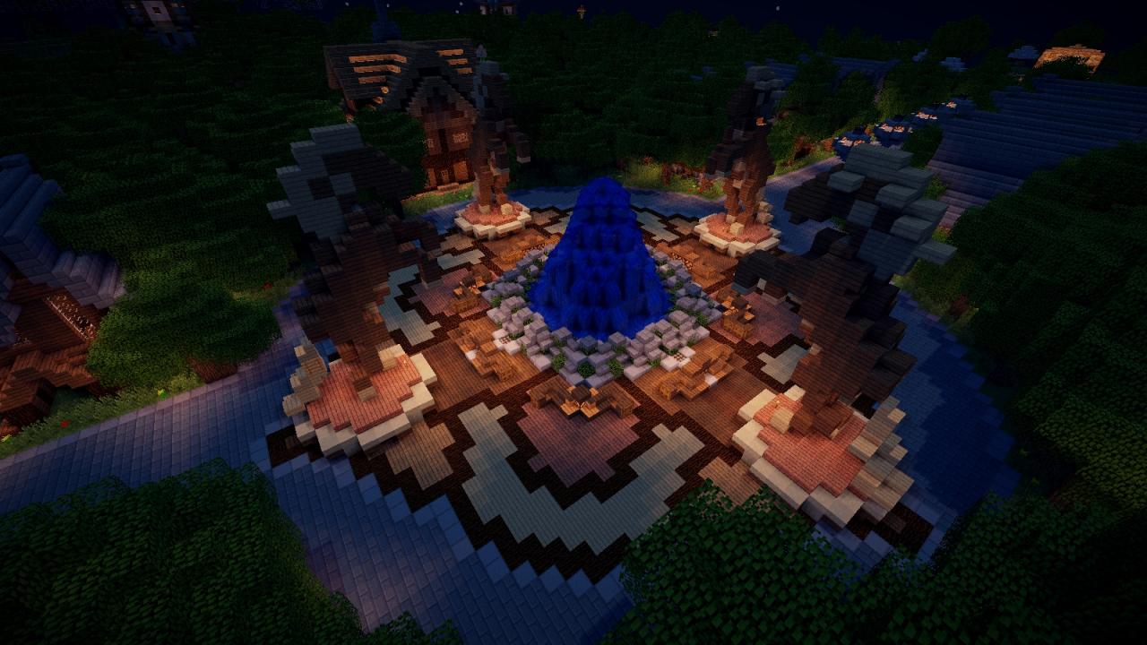 Sunset Valley | Minecraft Survival Gamea Map Minecraft Map