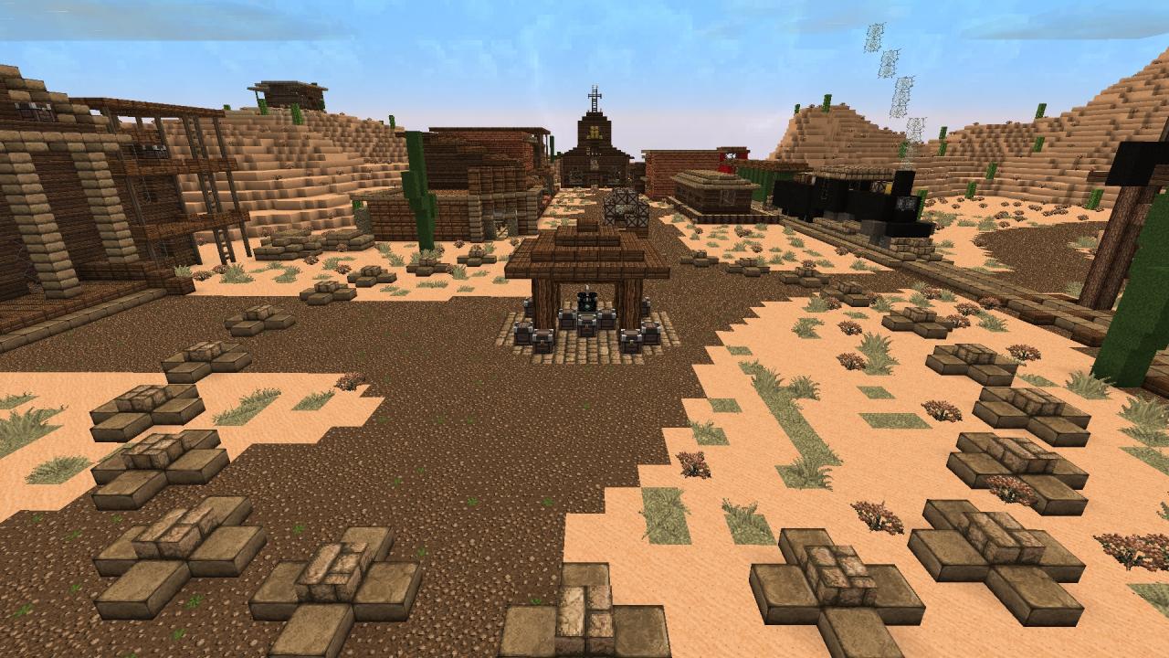 Survival Games Arena "High Noon" Minecraft Map