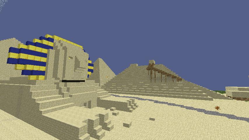 Nile Delta: A River Battle Ground Minecraft Map