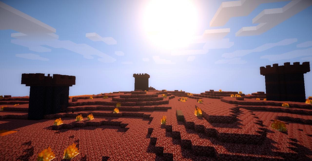 Hungercraft Hell islands Minecraft Map